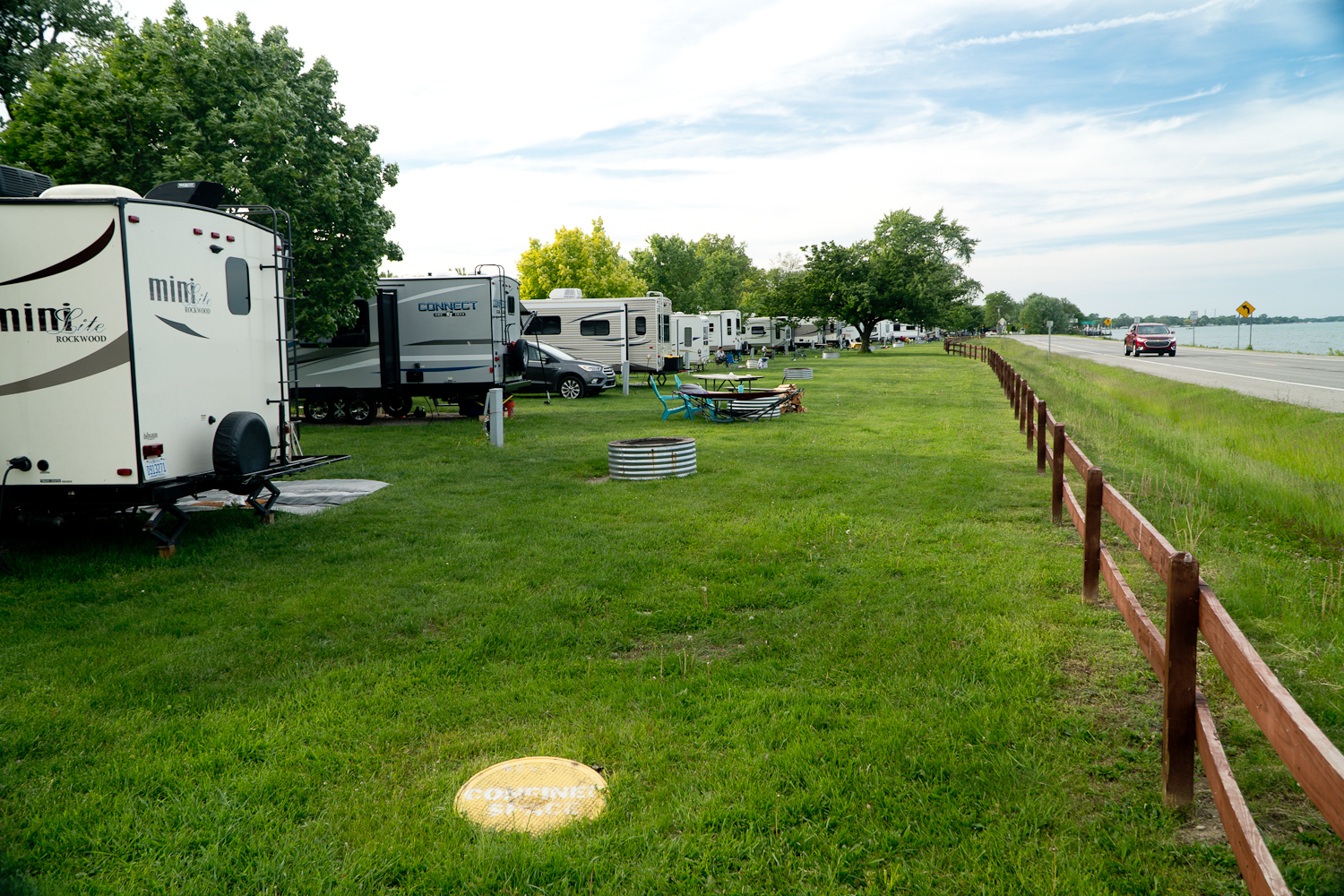 Camping in Algonac State Park - Great Lakes EXPLORER